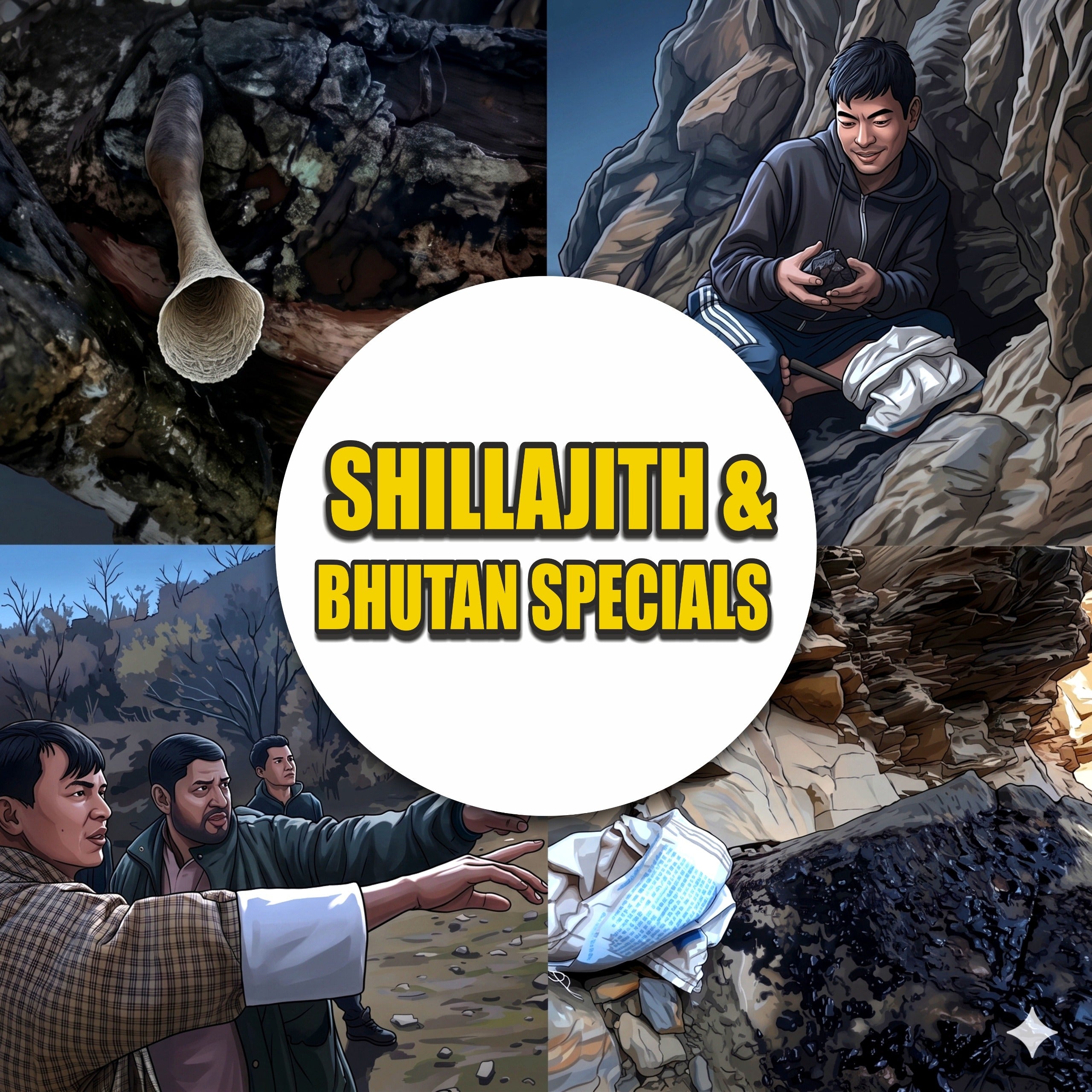 Bhutanese Shilajith And Puthka Specials – Nature's Shadow