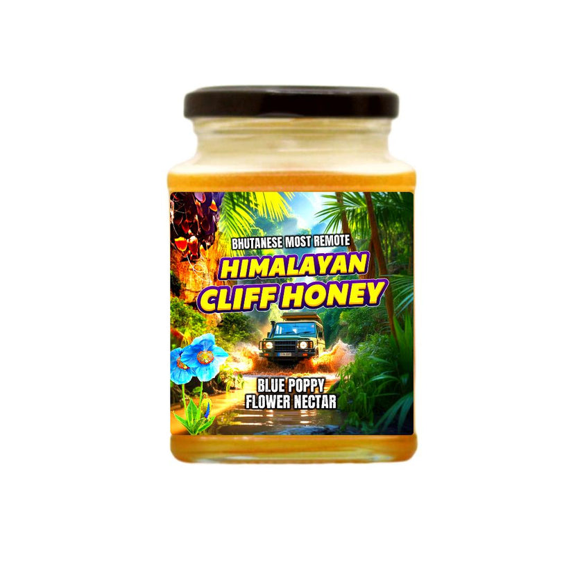 Bhutanese Most Remote Himalayan Cliff Honey - Blue Poppy Flower Nectar ...